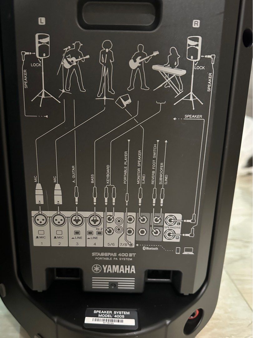 Yamaha StagePas 400 Speaker, Audio, Soundbars, Speakers & Amplifiers on ...