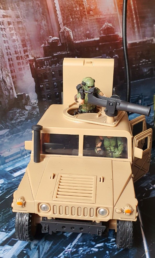 1/18 Vehicle Buggy Car Rover Humvee Helicopter Tank Joytoy Joy Toy ...