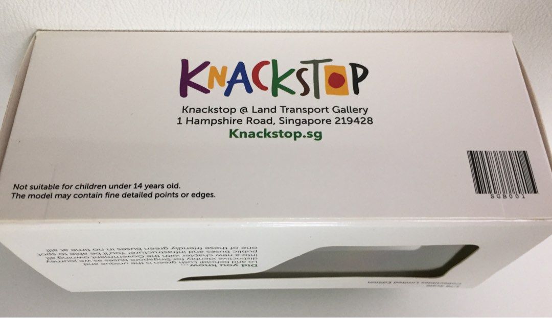 1/76 Man A95 Singapore 2017 green bus knackstop smrt livery, Hobbies ...