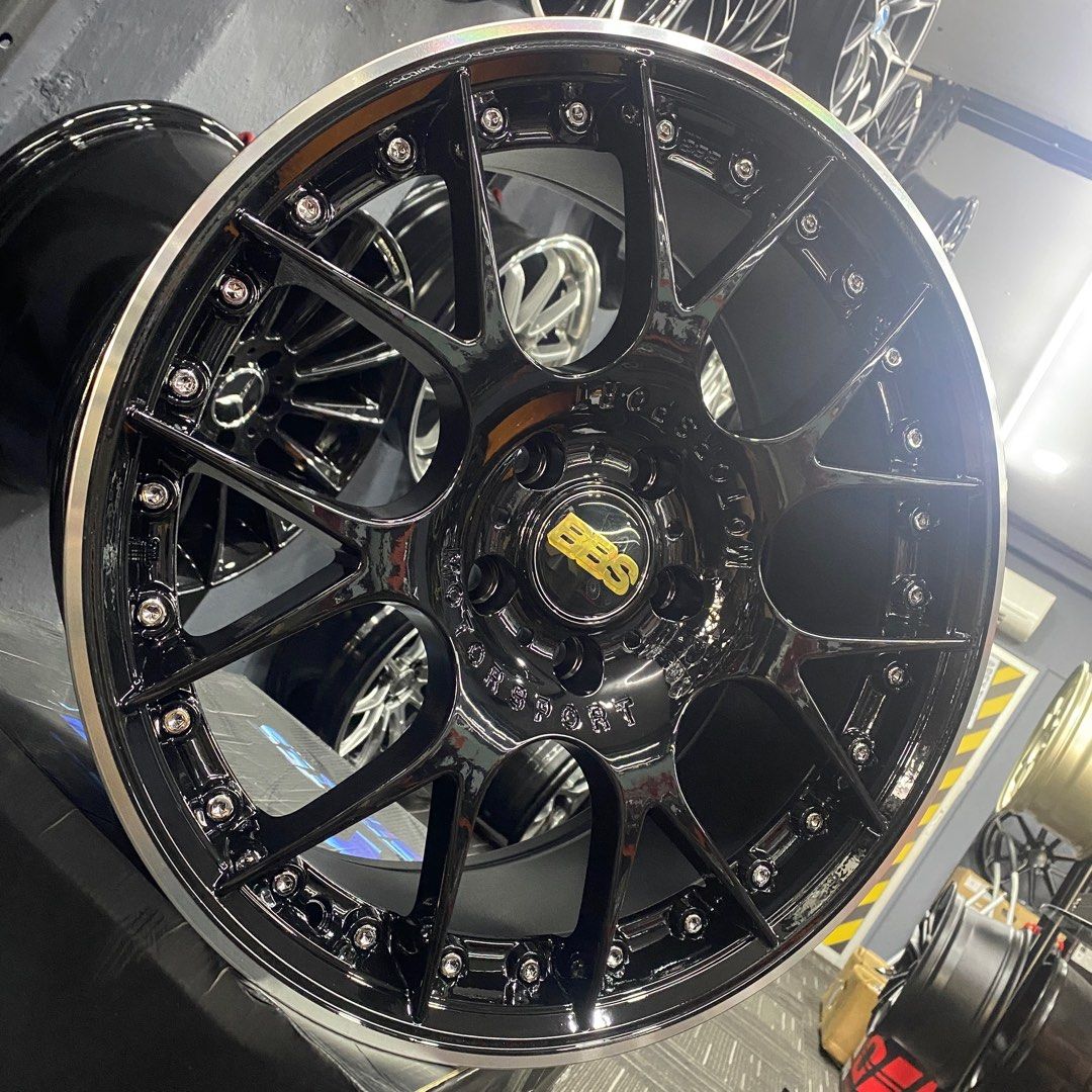 18’ BBS design sport rim 5x114.3 5x120, Car Accessories, Tyres & Rims ...