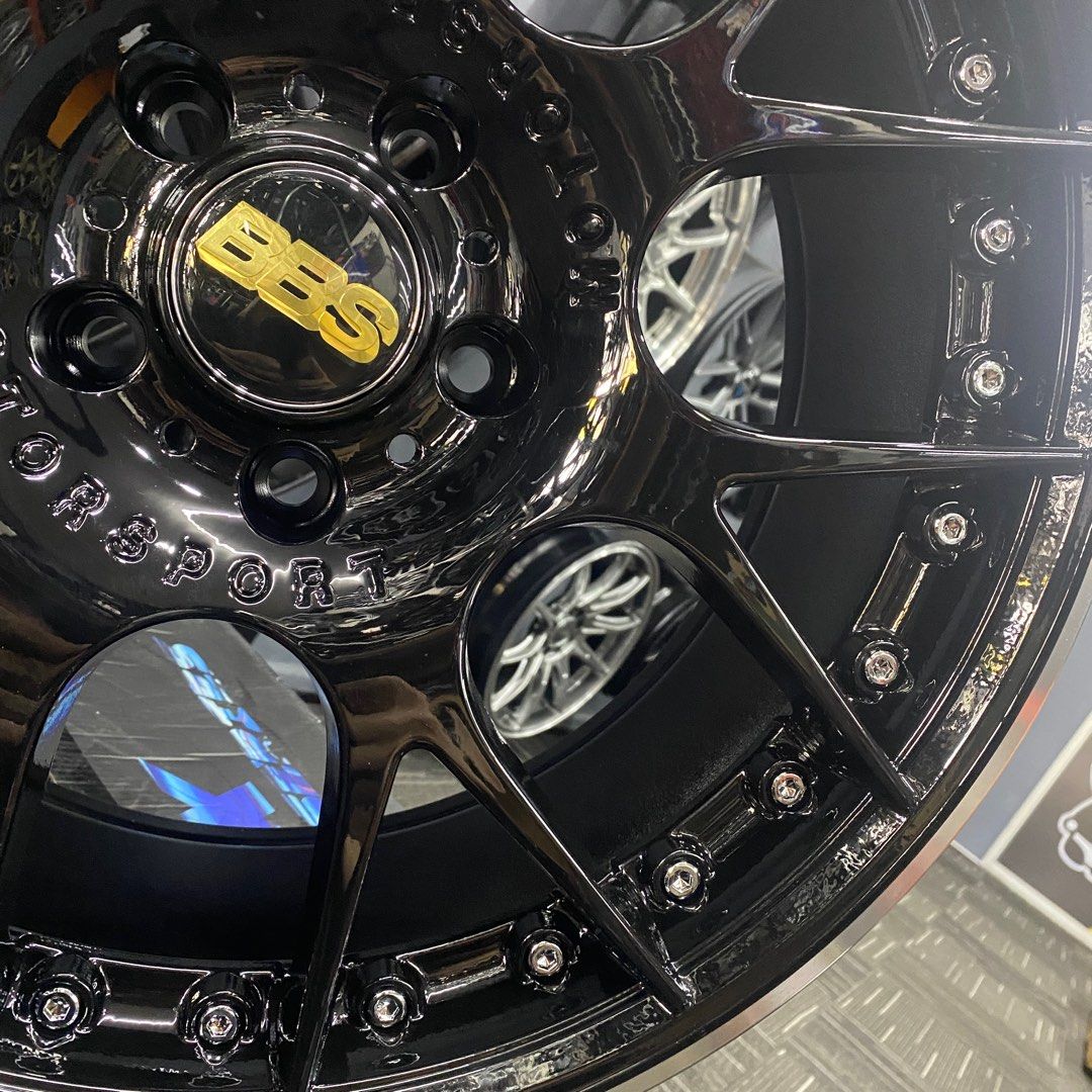 18’ BBS design sport rim 5x114.3 5x120, Car Accessories, Tyres & Rims ...