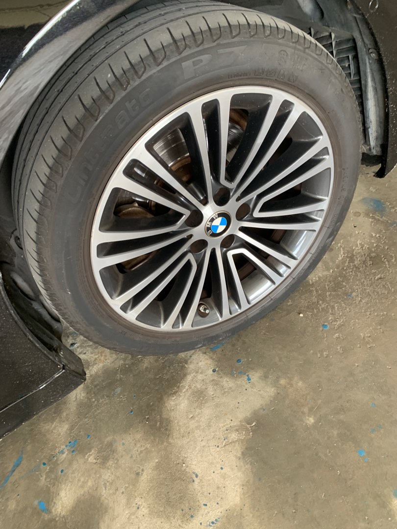 $550 with tyres - 18 inch G30 original rims for sales with tyres, Car ...