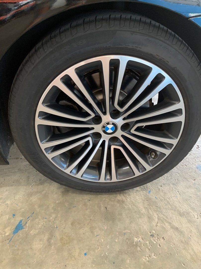 $550 with tyres - 18 inch G30 original rims for sales with tyres, Car ...