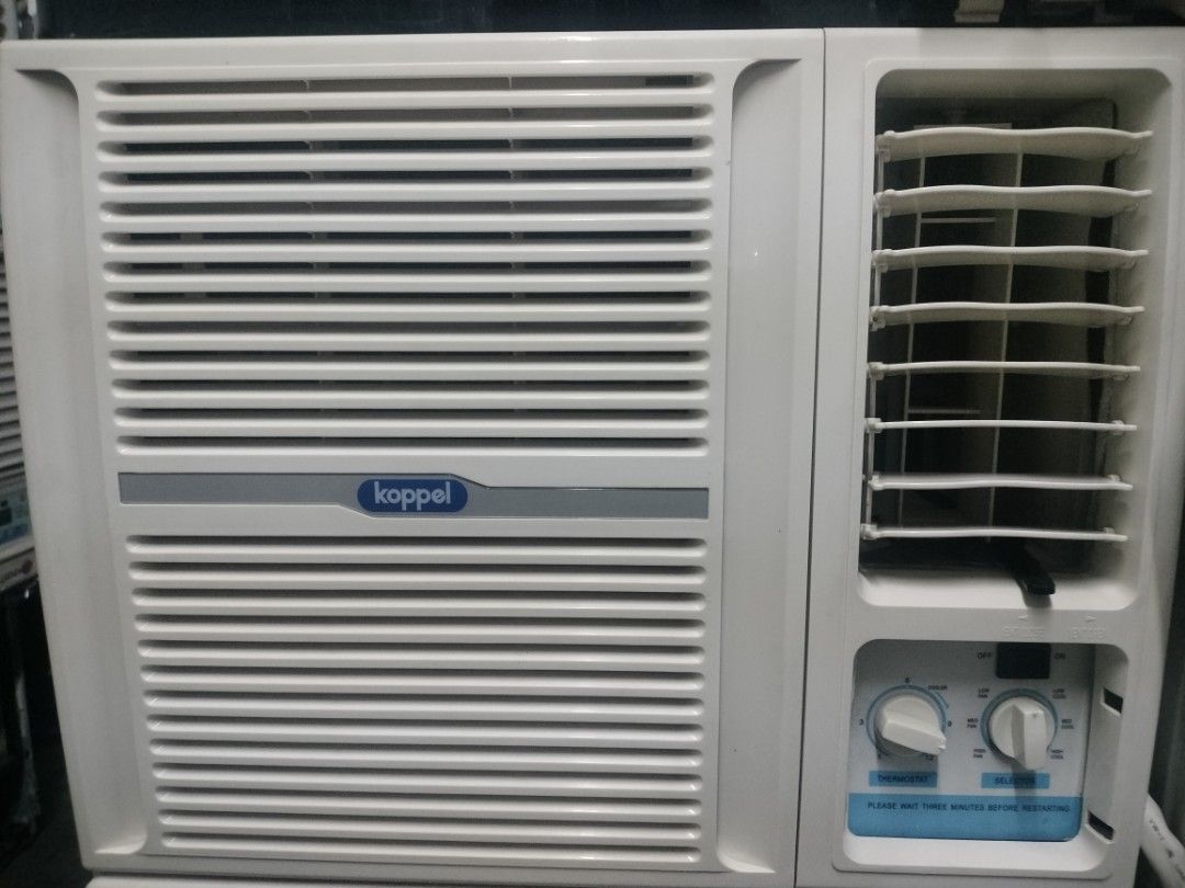 1HP KOPPEL INVERTER GRADE AIRCON WINDOW TYPE, TV & Home Appliances, Air ...