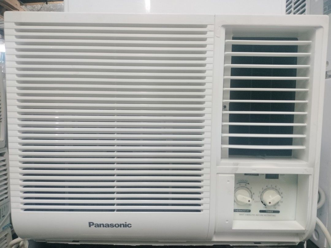 1HP PANASONIC INVERTER GRADE AIRCON WINDOWTYPE, TV & Home Appliances ...