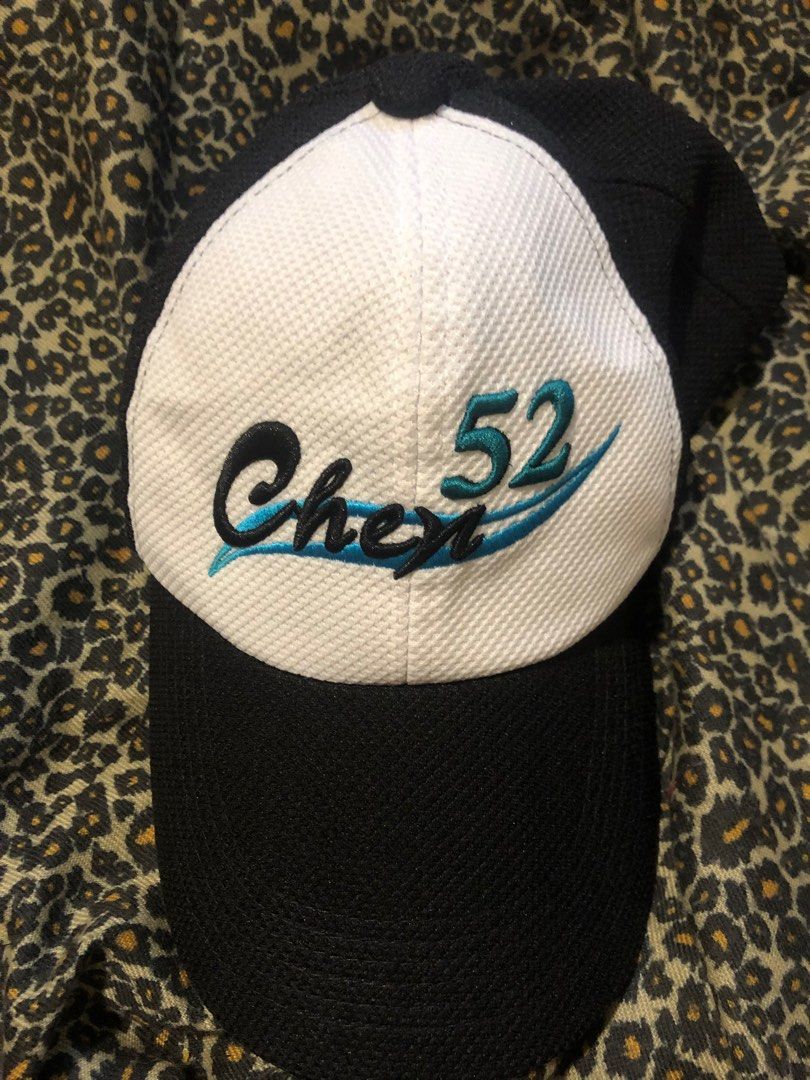 絕版 二手 古著 La New 熊 Chen 陳52 陳金鋒 鋒哥 機能 老帽 棒球帽 中職 CPBL棒球 中華職棒 cap, 他的時尚, 手錶及配件, 帽子在旋轉拍賣