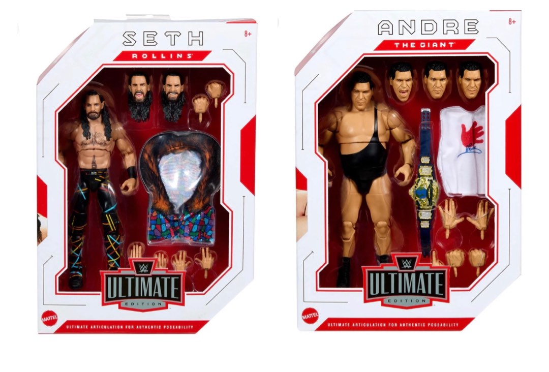[ PreOrder ] WWE Ultimate edition wave 17 Andre Giant and Seth Rollin ...