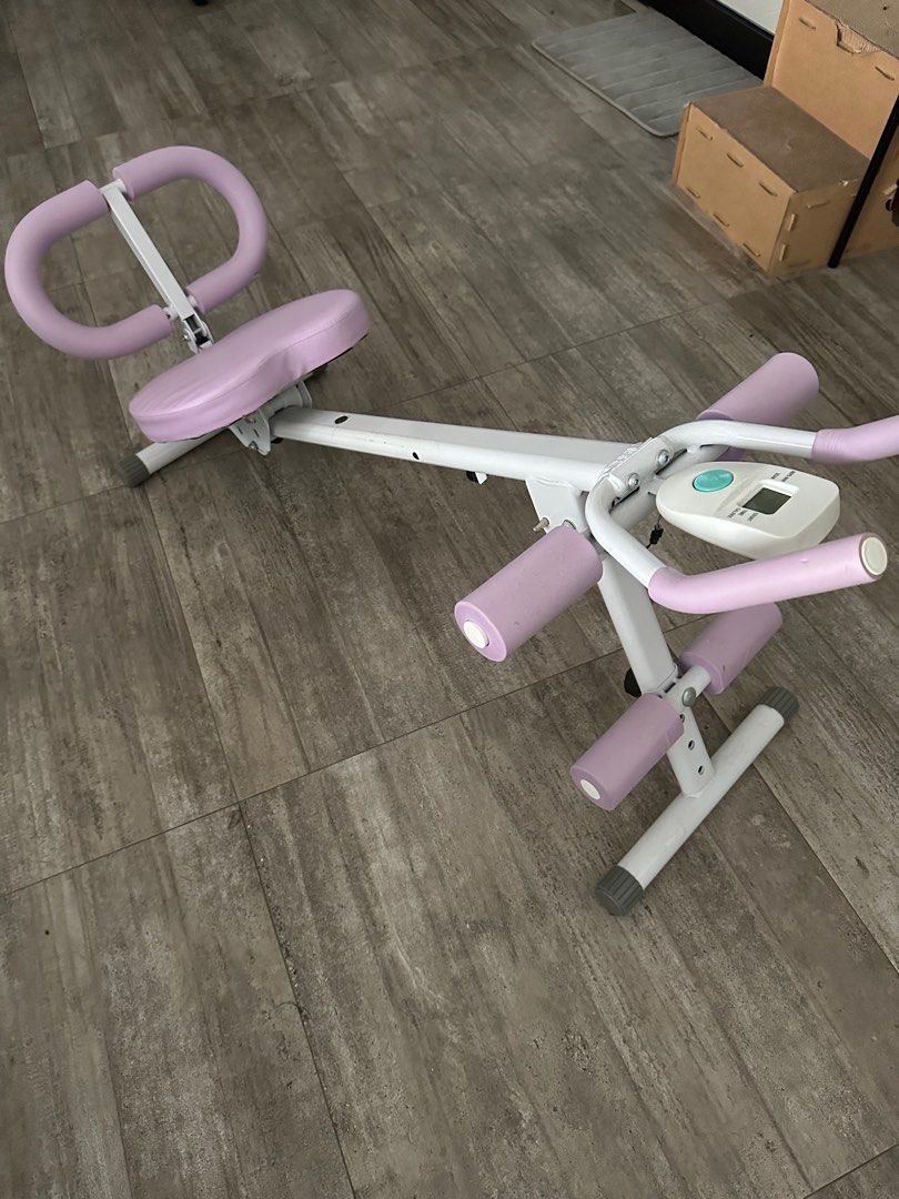 Ab crunching machine, Sports Equipment, Exercise & Fitness, Toning ...