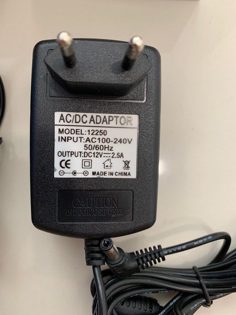 Ac Dc Adaptor Power Supply Charger Computers Tech Parts Accessories Cables Adaptors On