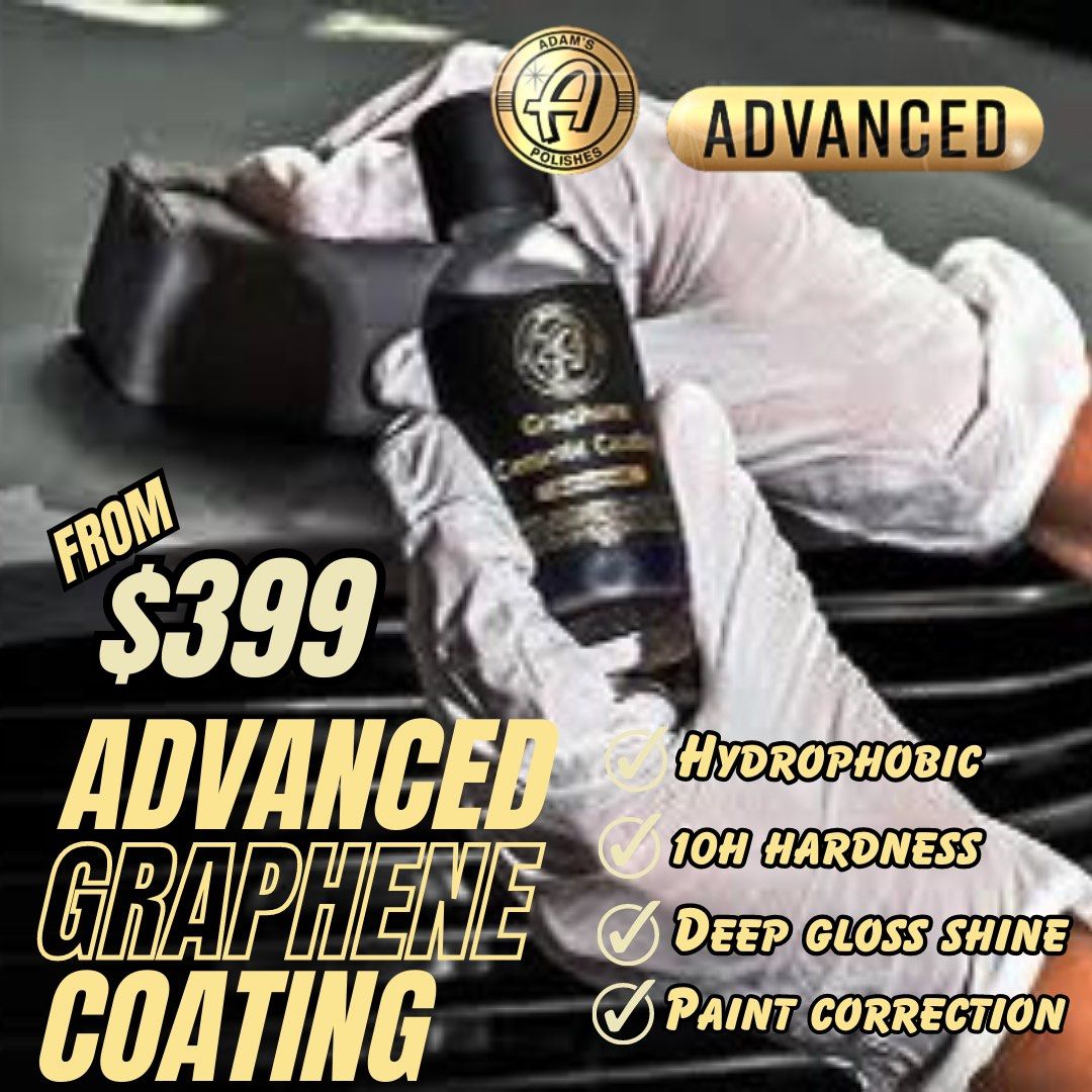 ADAM’S ADVANCED GRAPHENE CERAMIC COATING with 9 years of durability ...