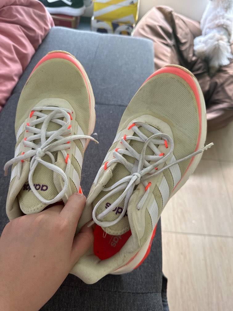 Adidas rubber shoes, Women's Fashion, Footwear, Sneakers on Carousell