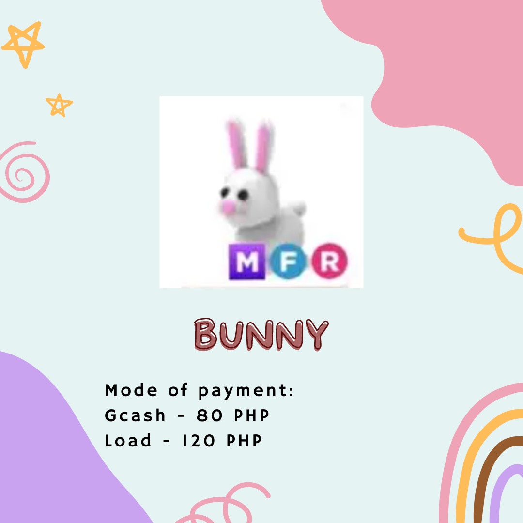 ADOPT ME MFR BUNNY (MEGA NEON FLY RIDE) on Carousell