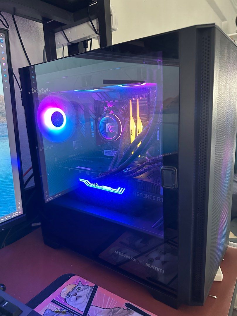 Urgent to Sell Aftershock Rapid Cloud Gaming PC Ryzen 7 5800X / Zotac ...