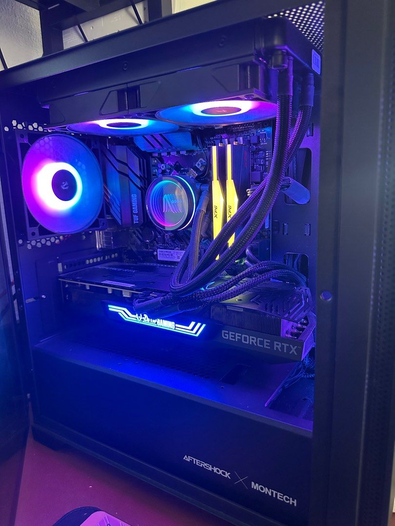 Urgent to Sell Aftershock Rapid Cloud Gaming PC Ryzen 7 5800X / Zotac ...