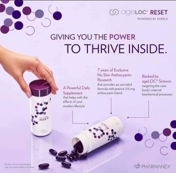 AgeLOC Reset - black currant fruit extract, bilberry fruit extract and ...