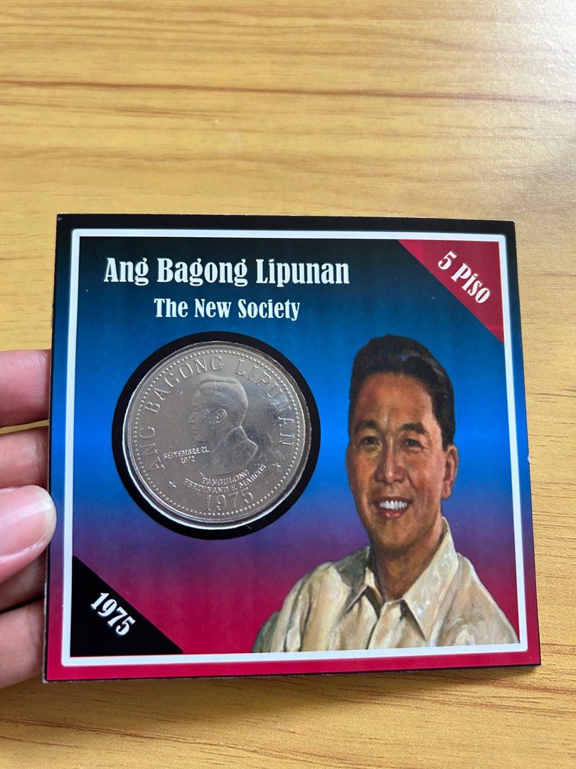 Ang Bagong Lipunan Php 5 Coin, Hobbies & Toys, Memorabilia ...
