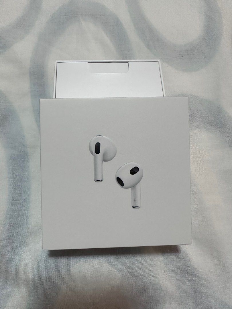 Apple Airpods 3rd Generation Box, Audio, Other Audio Equipment on Carousell