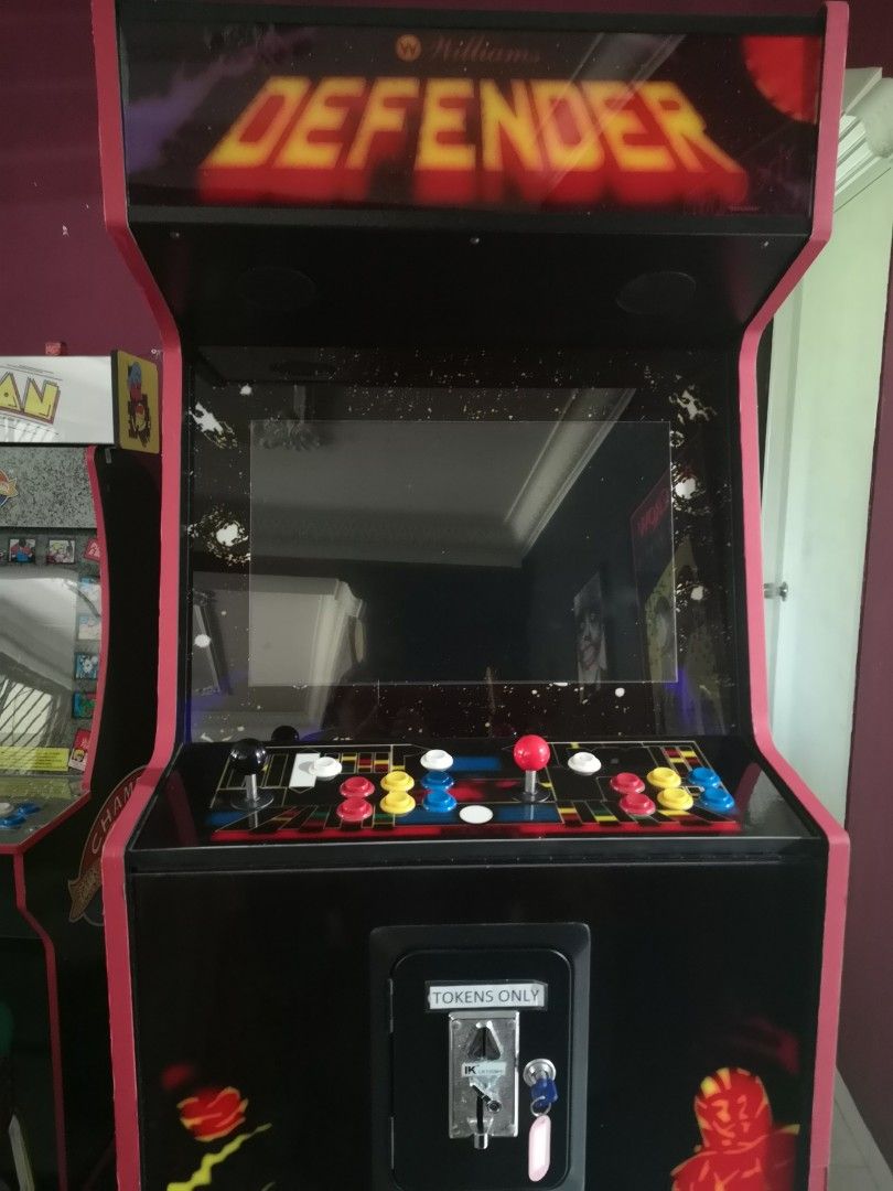 Arcade Machine with Defender Cabinet, Video Gaming, Video Games, Others ...