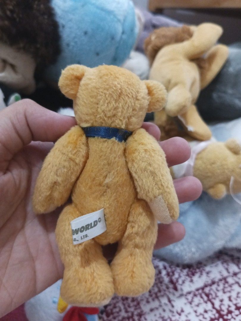 Articulated Mini Bear Japan Stuffed Toy Plushie, Hobbies & Toys, Toys ...