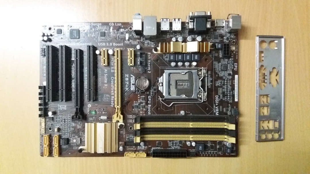 ASUS Z87-K (LGA 1150, Z87), Computers & Tech, Parts & Accessories, Computer Parts on Carousell
