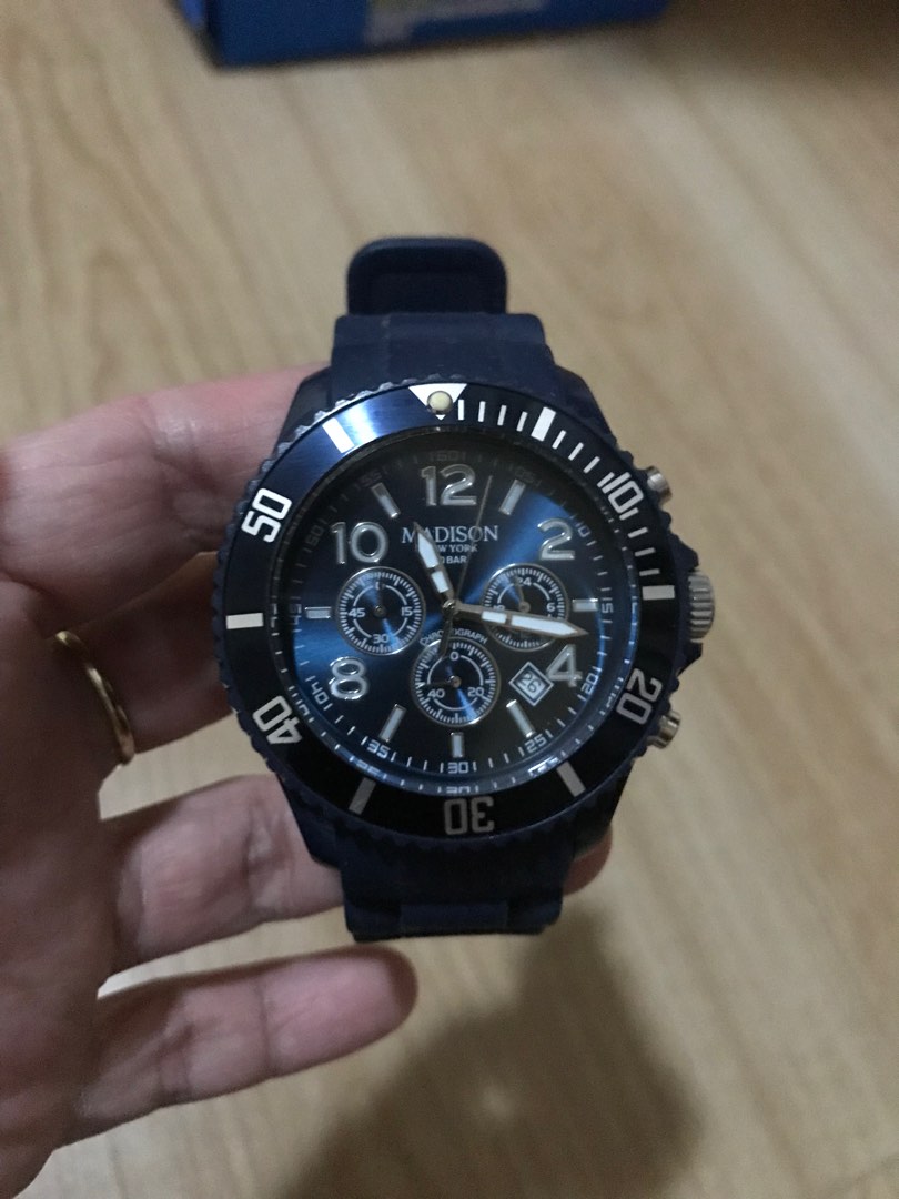 Authentic Madison New York Candy Time Watch, Men's Fashion, Watches ...