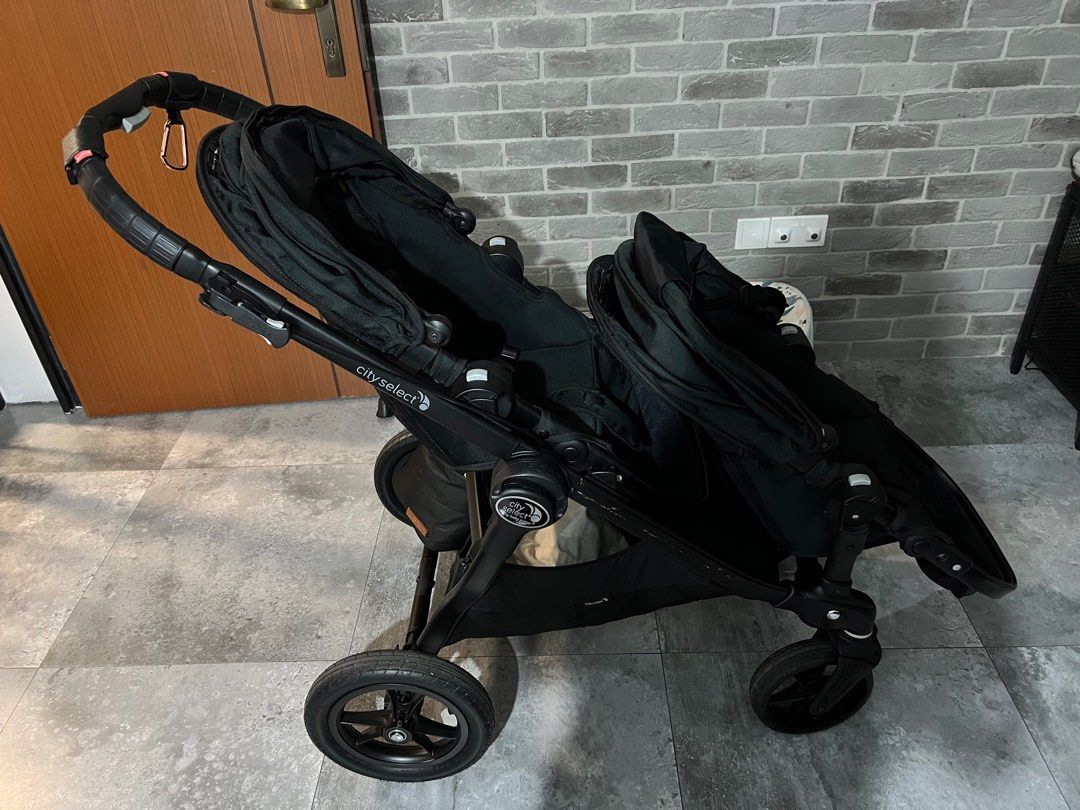 Baby jogger double stroller, Babies & Kids, Going Out, Strollers on Carousell