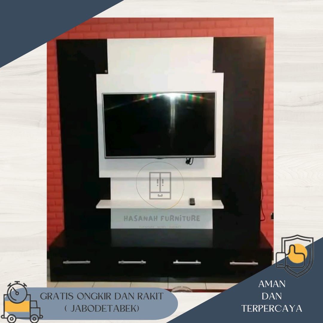 Backdrop tv minimalis, Perabotan Rumah di Carousell