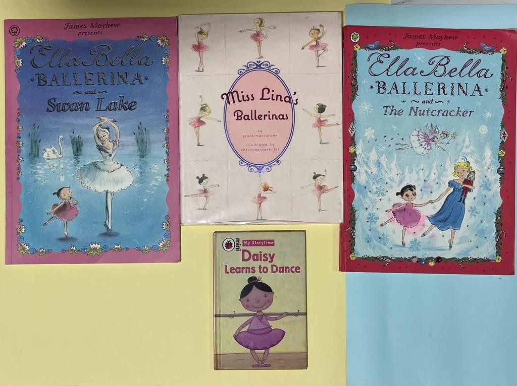 Colourful and pretty Ballerina themed books, Hobbies & Toys, Books ...
