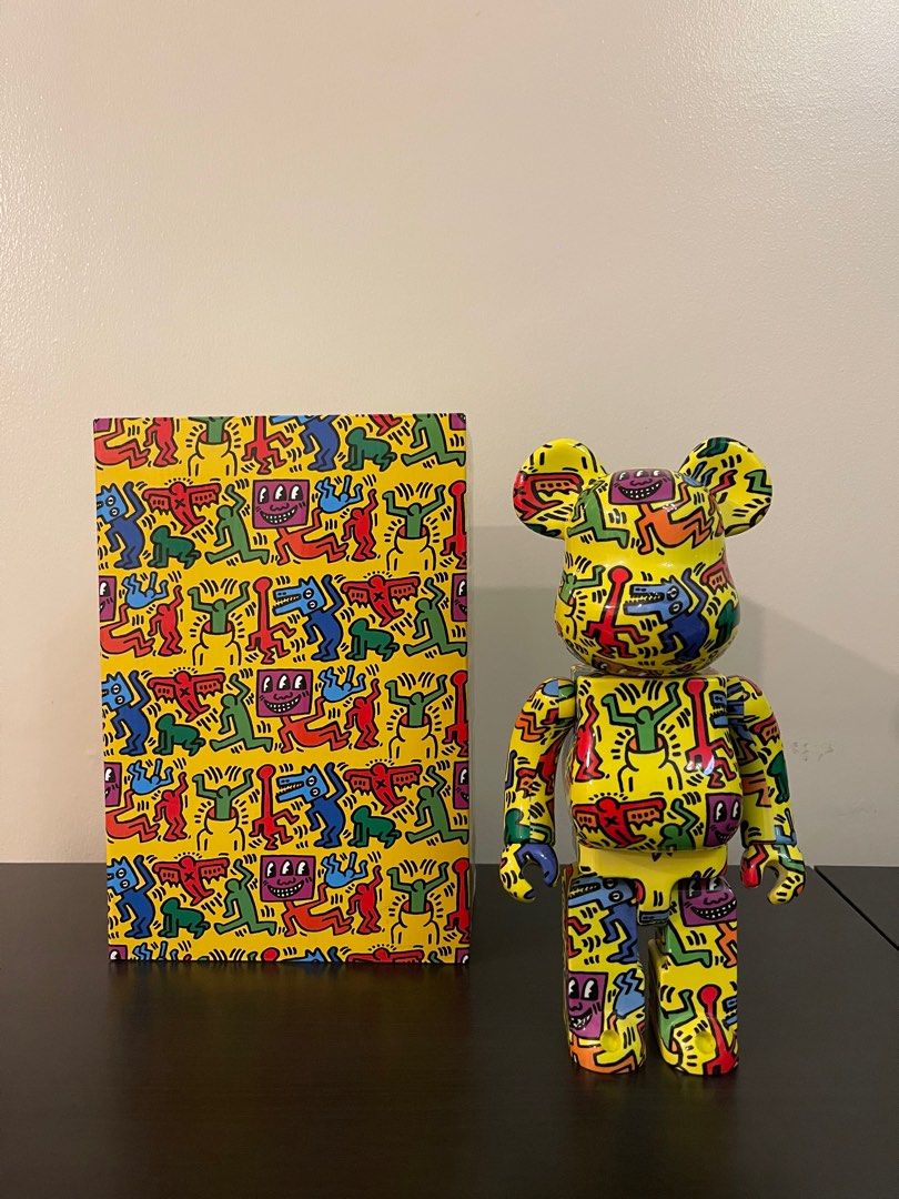 Bearbrick Keith Haring #5 100% & 400% Set on Carousell