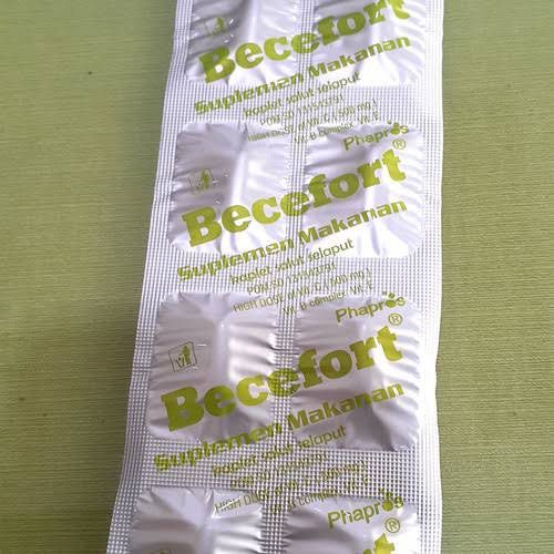 Becefort Vitamin B Complex, Kesehatan & Kecantikan, Parfum, Kuku ...