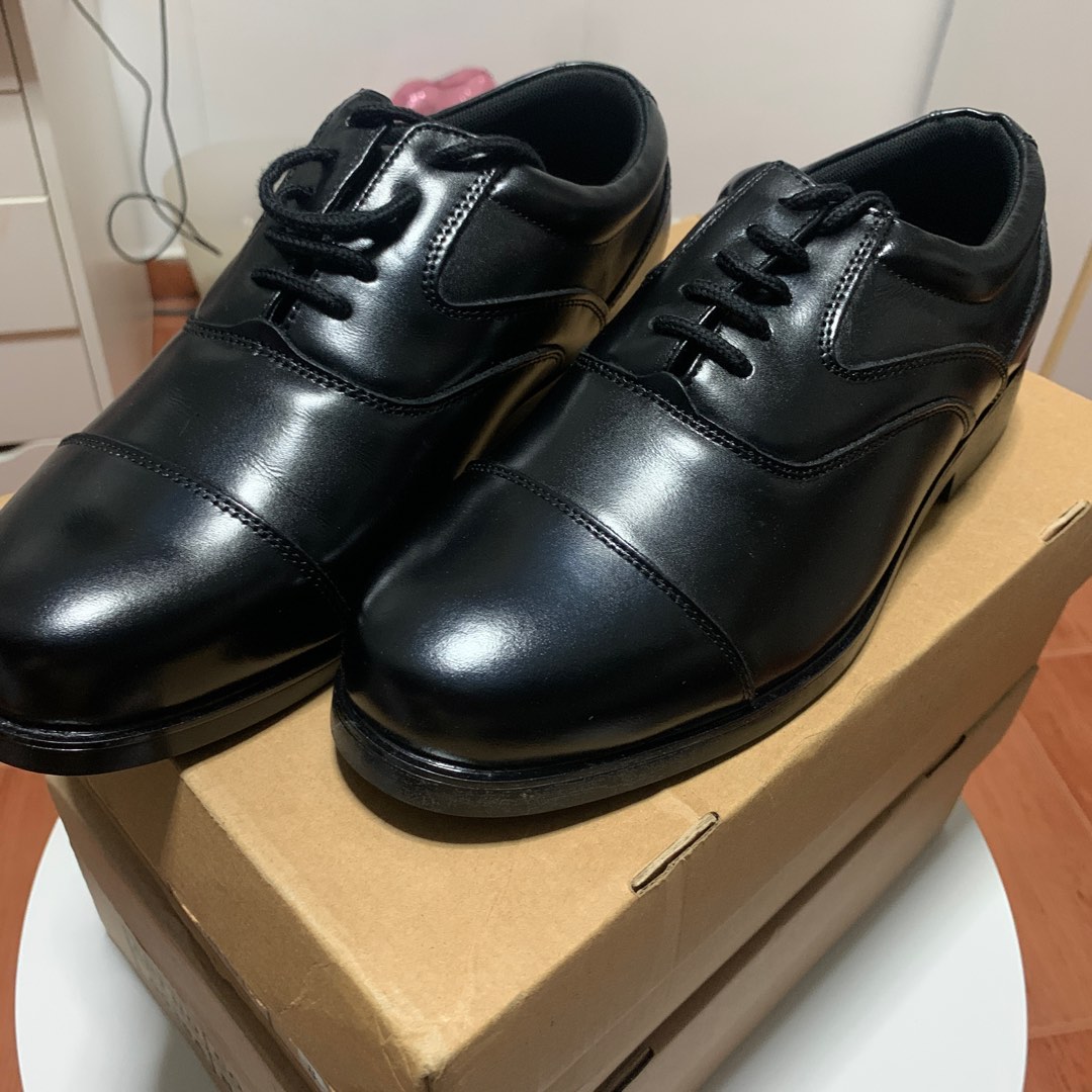 Black Formal smart dress shoes/boots, Men's Fashion, Footwear, Dress ...