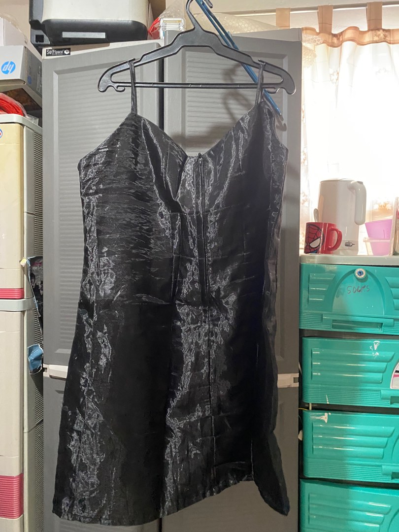 Black Inner Dress Organza (for filipiniana) PLUS SIZE on Carousell