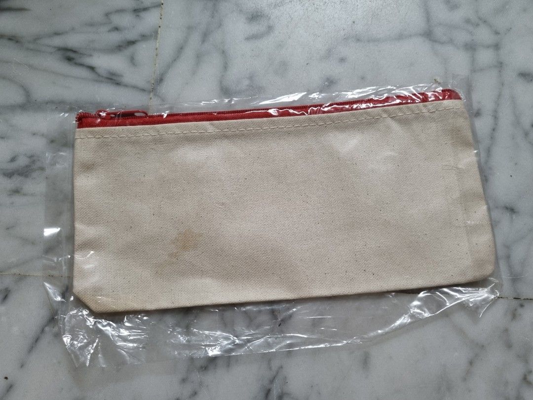 Brand new glico pocky share happiness beige long pouch pencil or ...