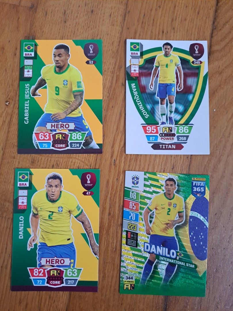 Brazilian world cup players, Hobbies & Toys, Toys & Games on Carousell