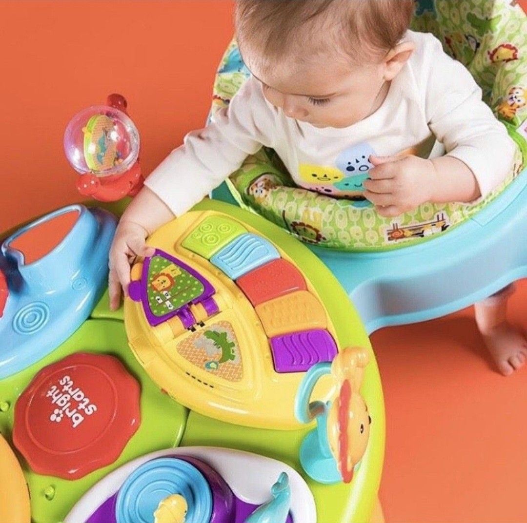 Brightstars 3-in-1 Around We Go Activity Center, Babies & Kids, Infant ...