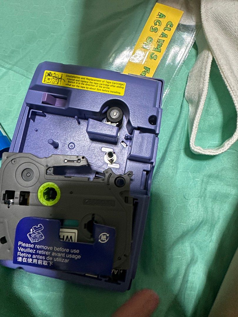 Brother Tape Label 9mm (White Tape), Computers & Tech, Printers ...