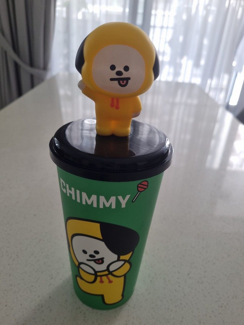 BT21 MBO Chimmy Cup Tumbler, Hobbies & Toys, Memorabilia & Collectibles, K-Wave on Carousell