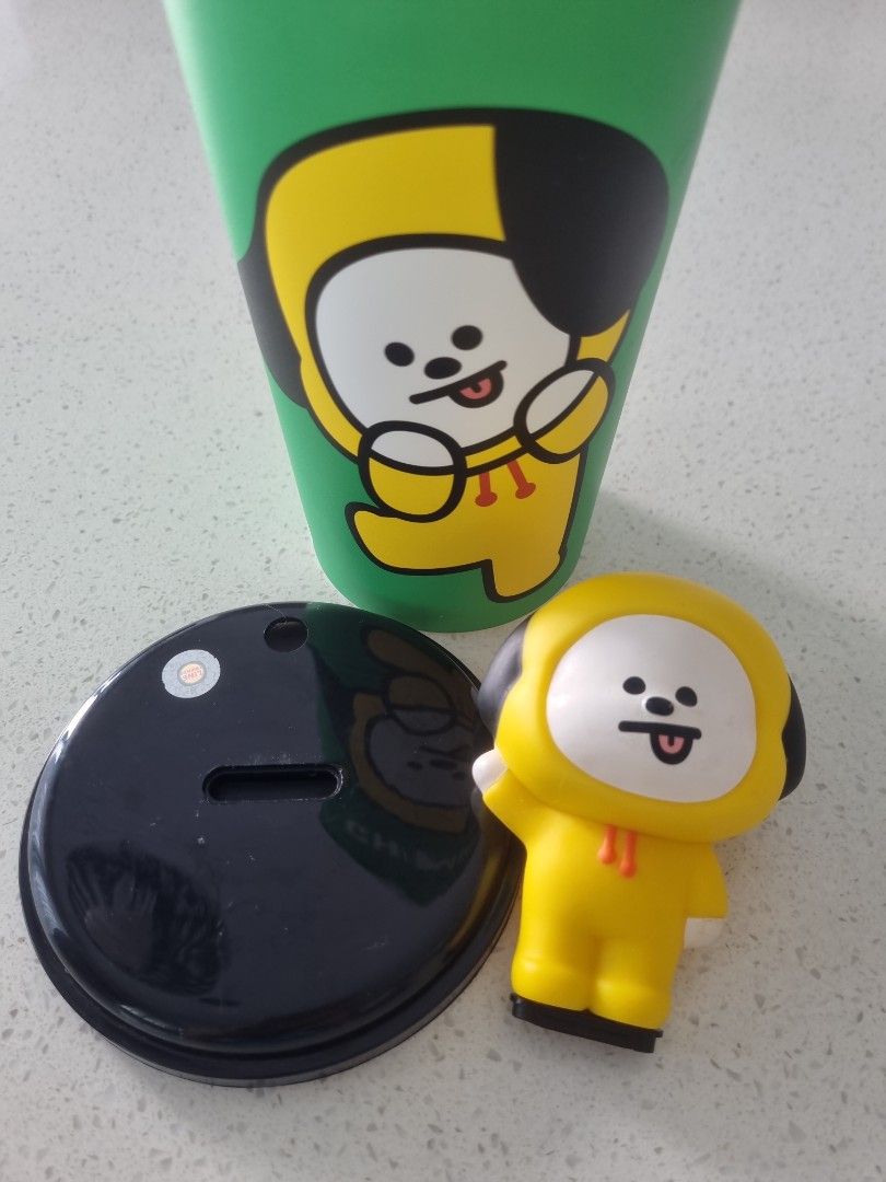 BT21 MBO Chimmy Cup Tumbler, Hobbies & Toys, Memorabilia & Collectibles, K-Wave on Carousell