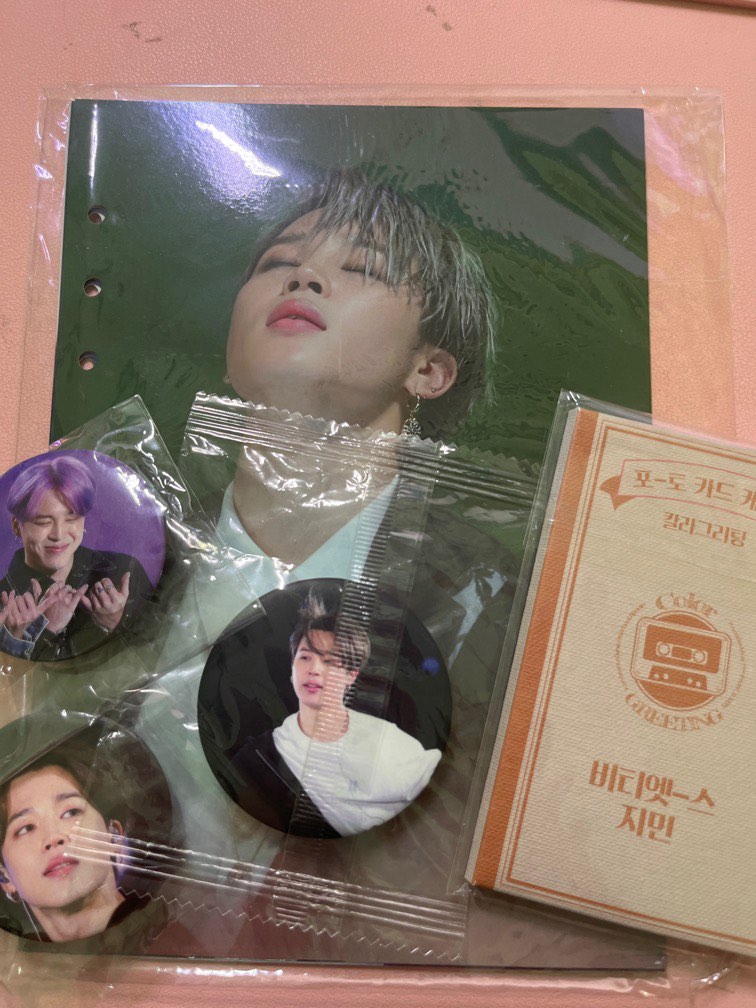 BTS Jimin Badge/Pop socket/photocards/Photos, Hobbies & Toys, Collectibles & Memorabilia, K-Wave ...