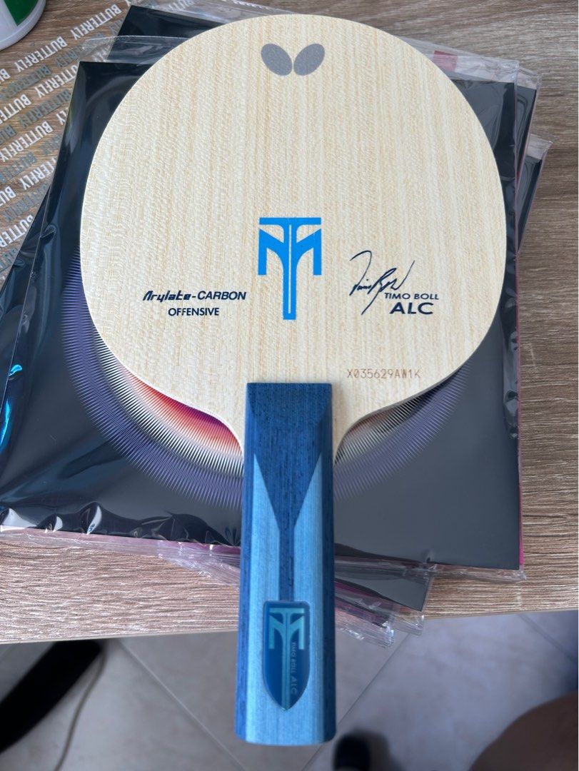 Butterfly Timo Boll ALC ST Mint condition almost new table tennis racket, Sports Equipment ...
