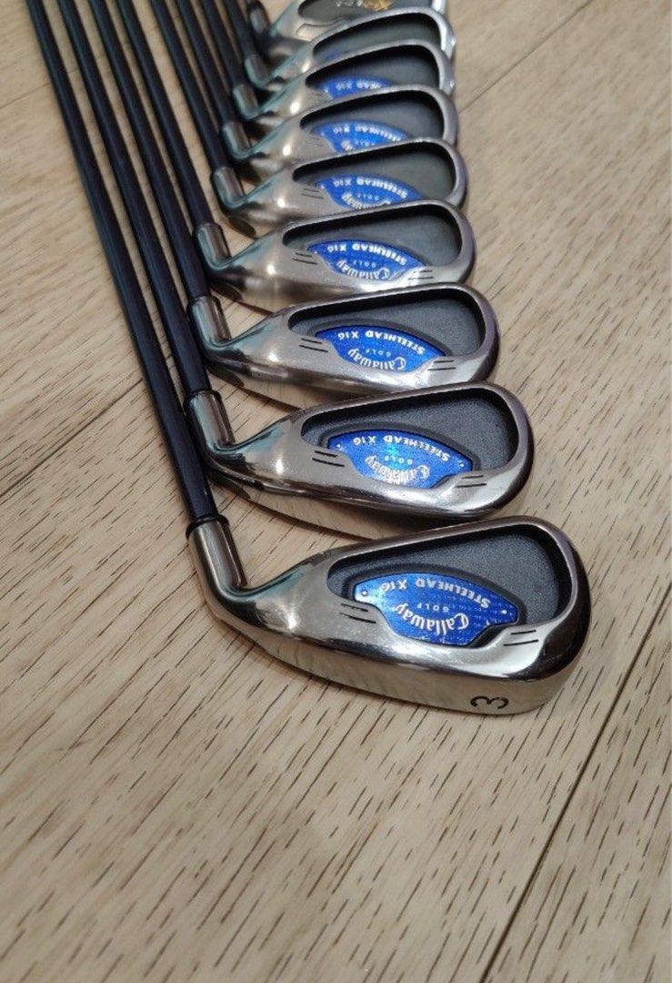Callaway X16 Irons with wood and driver, Sports Equipment, Sports ...
