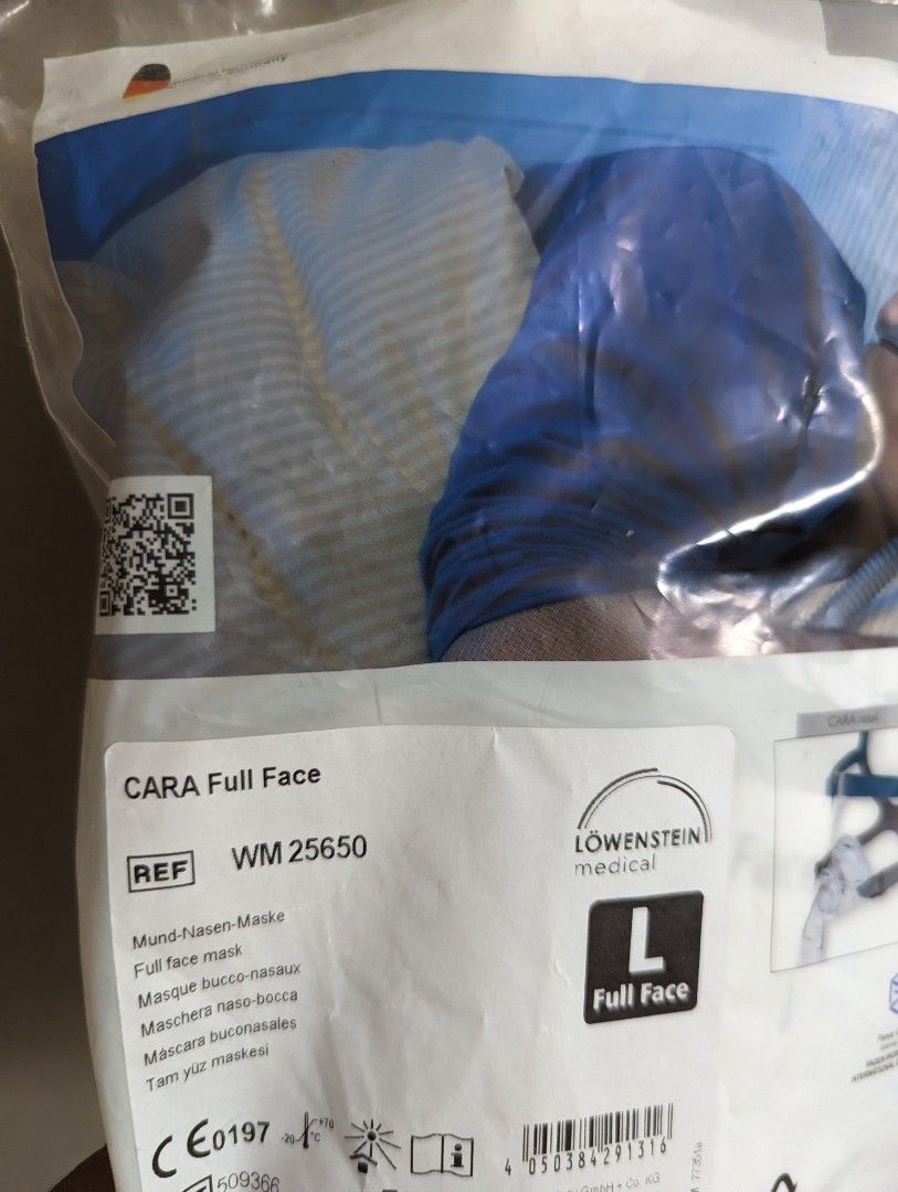 Cara Full Face mask, Health & Nutrition, Medical Supplies & Tools on ...