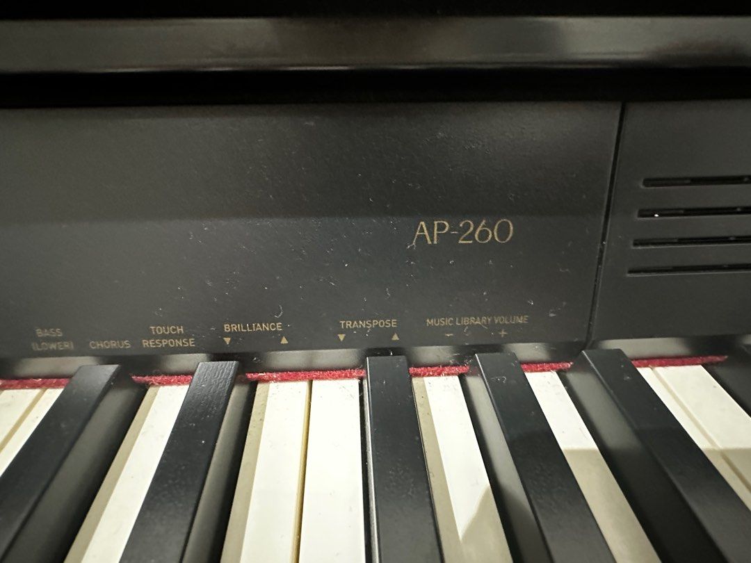 Casio Celvian Piano AP-260, Hobbies & Toys, Music & Media, Musical Instruments on Carousell