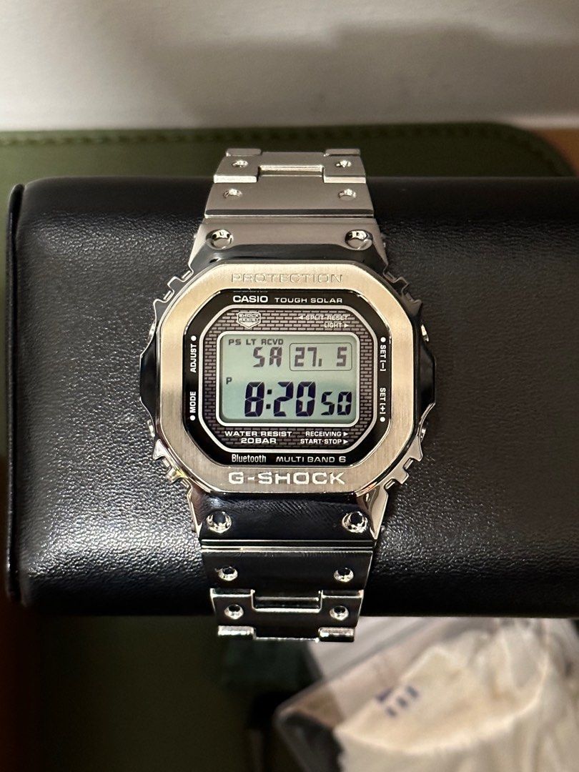 Casio G-Shock GMW B5000 GMW-B5000D-1 Metal Digital Watch, Men's Fashion ...