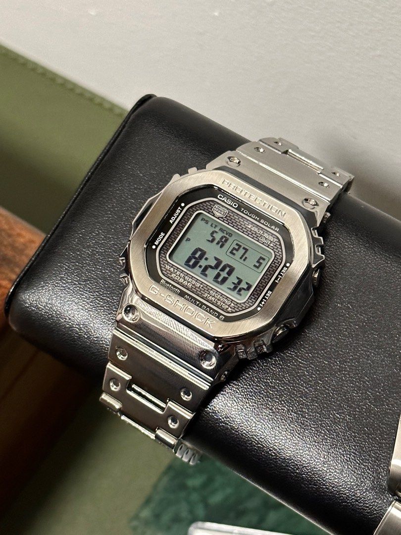 Casio G-Shock GMW B5000 GMW-B5000D-1 Metal Digital Watch, Men's Fashion ...