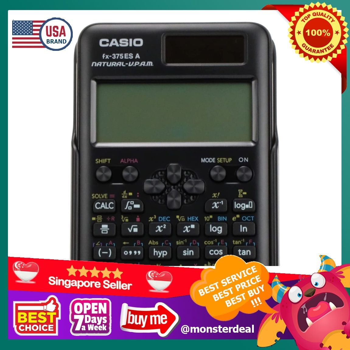 Casio Scientific Calculator, Derivative Integration, Statistical ...