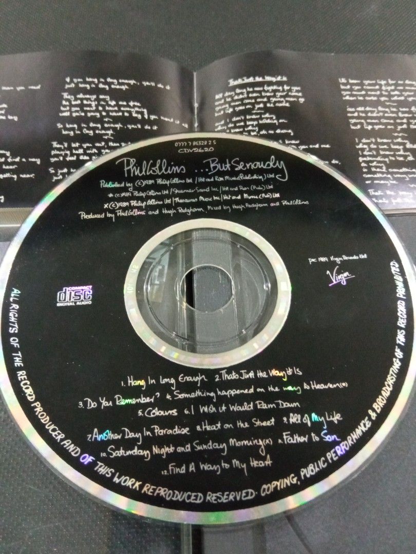 CD Phil Collins - ...But seriously, Hobbies & Toys, Music & Media, CDs ...
