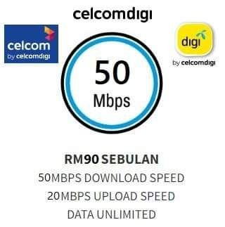 CelcomDigi Home Fibre, Services, Others on Carousell