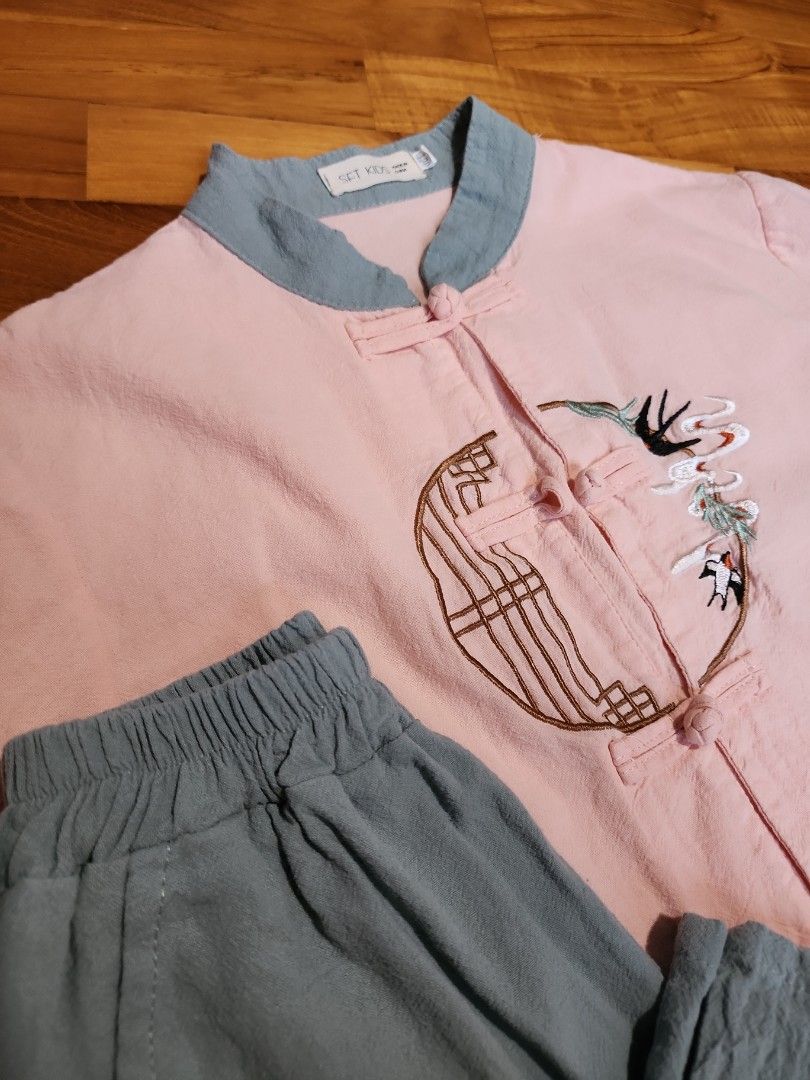 Chinese Tang Fu, Babies & Kids, Babies & Kids Fashion on Carousell