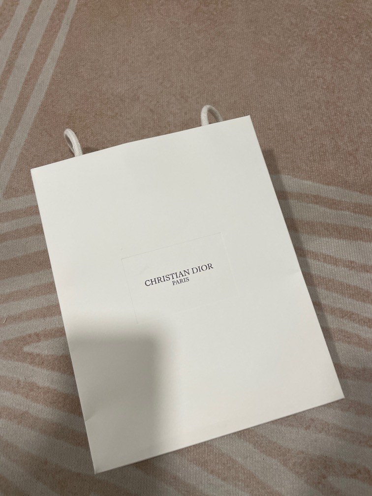 Christian Dior paper bag, Women's Fashion, Bags & Wallets, Purses ...
